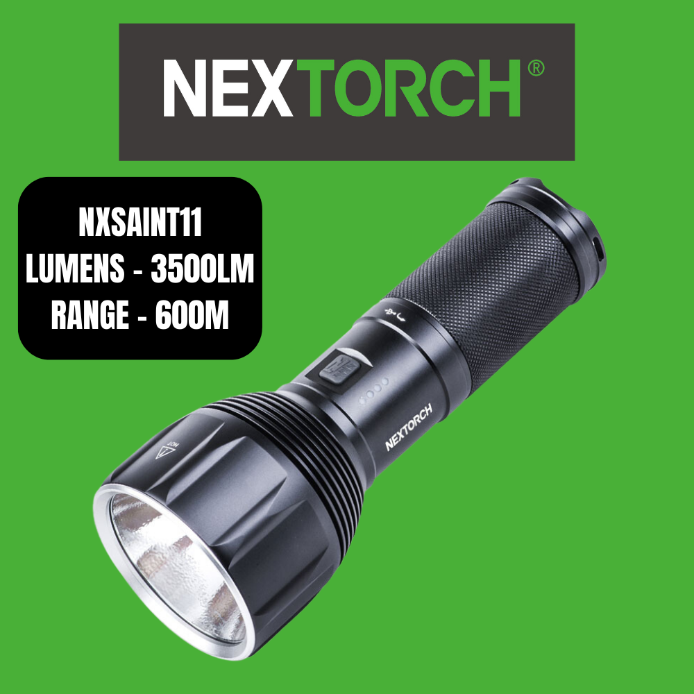 Nextorch Saint Torch Rechargeable Ultra Long Search Light Power Bank