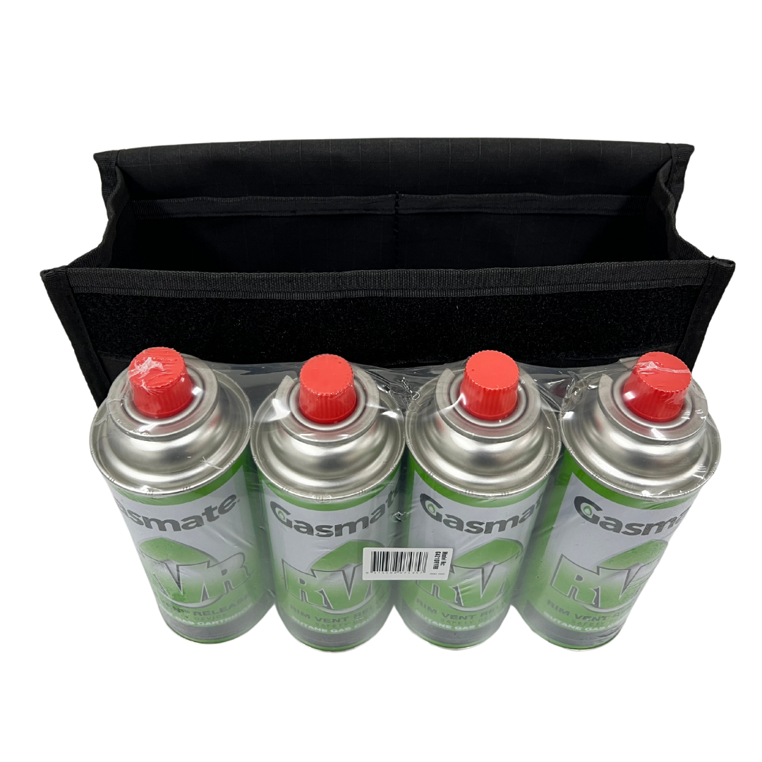 AOS Butane Canister Storage Bag Black – Aussie Outback Supplies