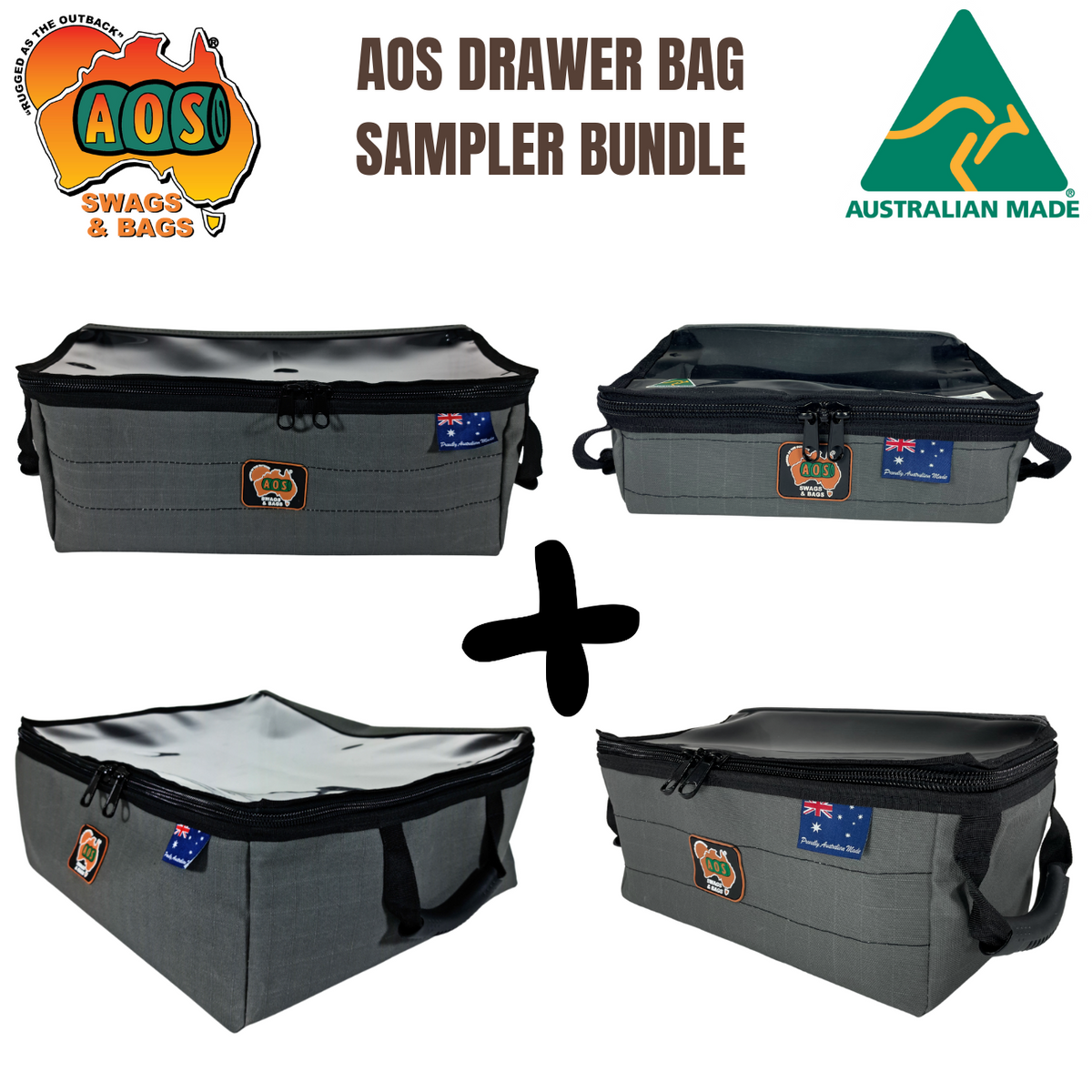 AOS Drawer Bag Sampler Bundle – Aussie Outback Supplies