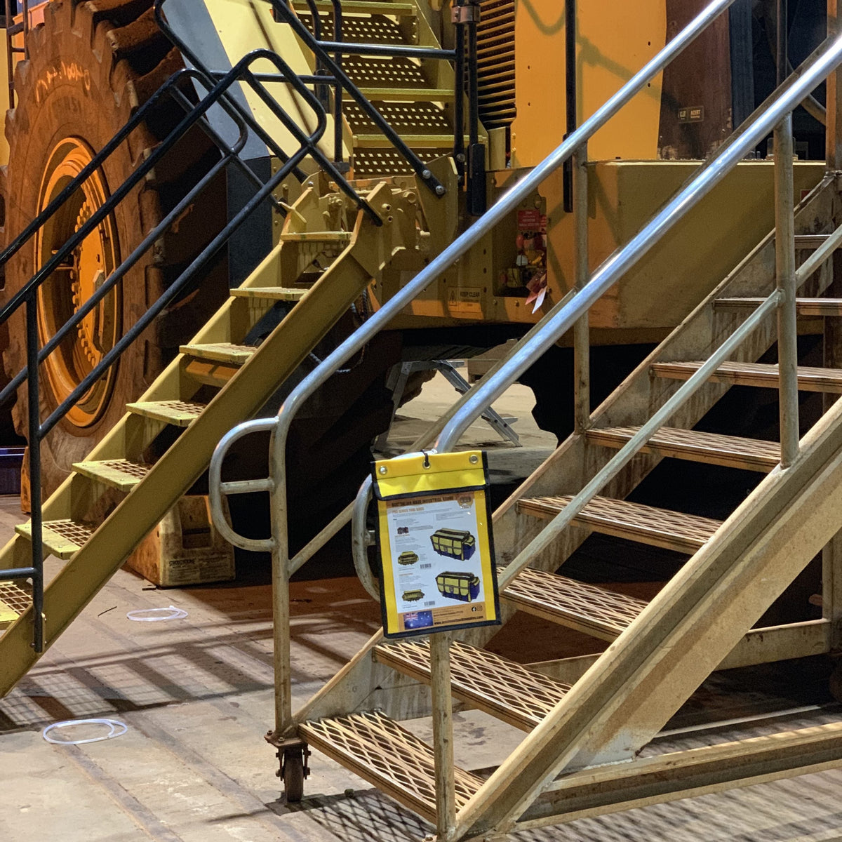 AOS A3 Portrait PVC Document Log Book Permit Holder – YE/BL – Aussie ...