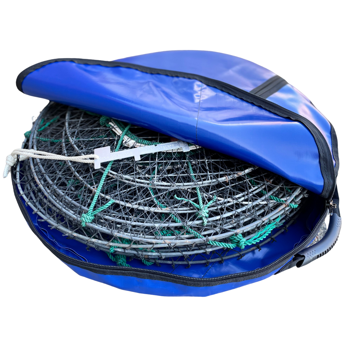 AOS Marine Drop Net Backpack Marron & Crab Net Bag, Waterproof Zips ...